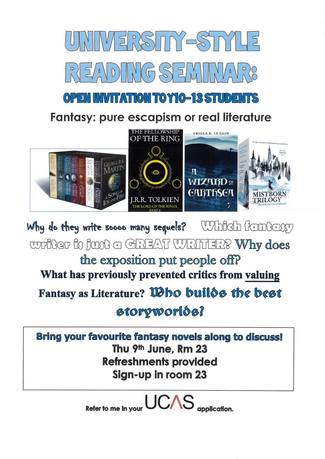 » Reading Seminar: Fantasy