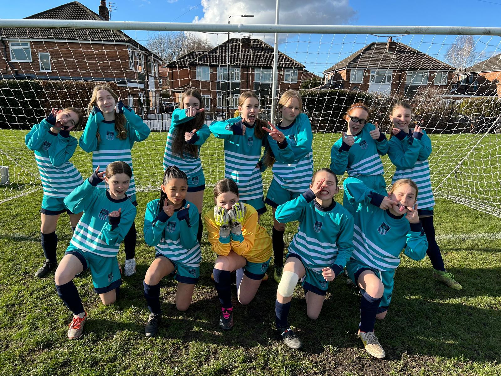 Year 7 Girls Football - Wellington School