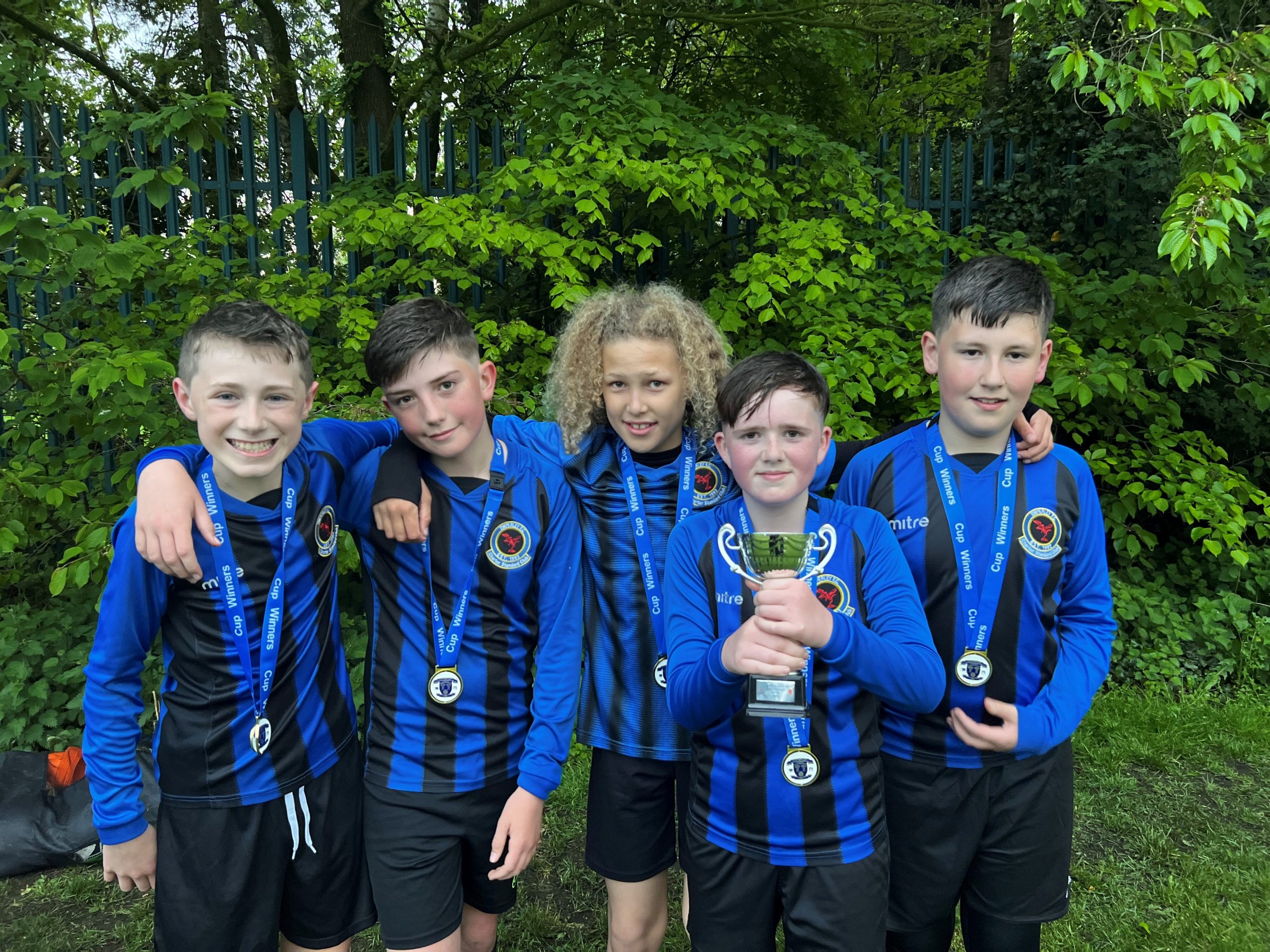 Timperley FC Football Success - Wellington School