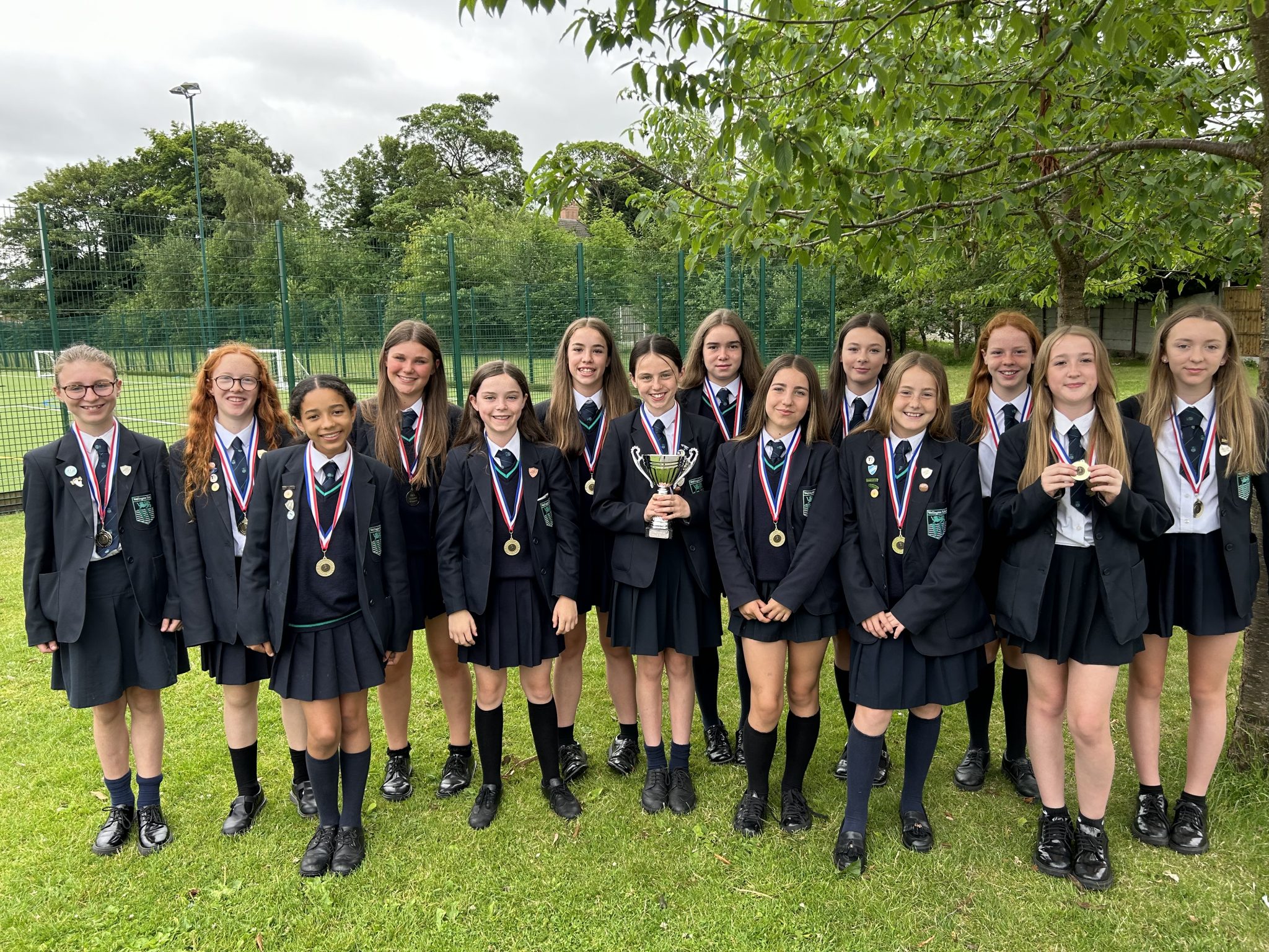 Year 7 Girls Football - Wellington School