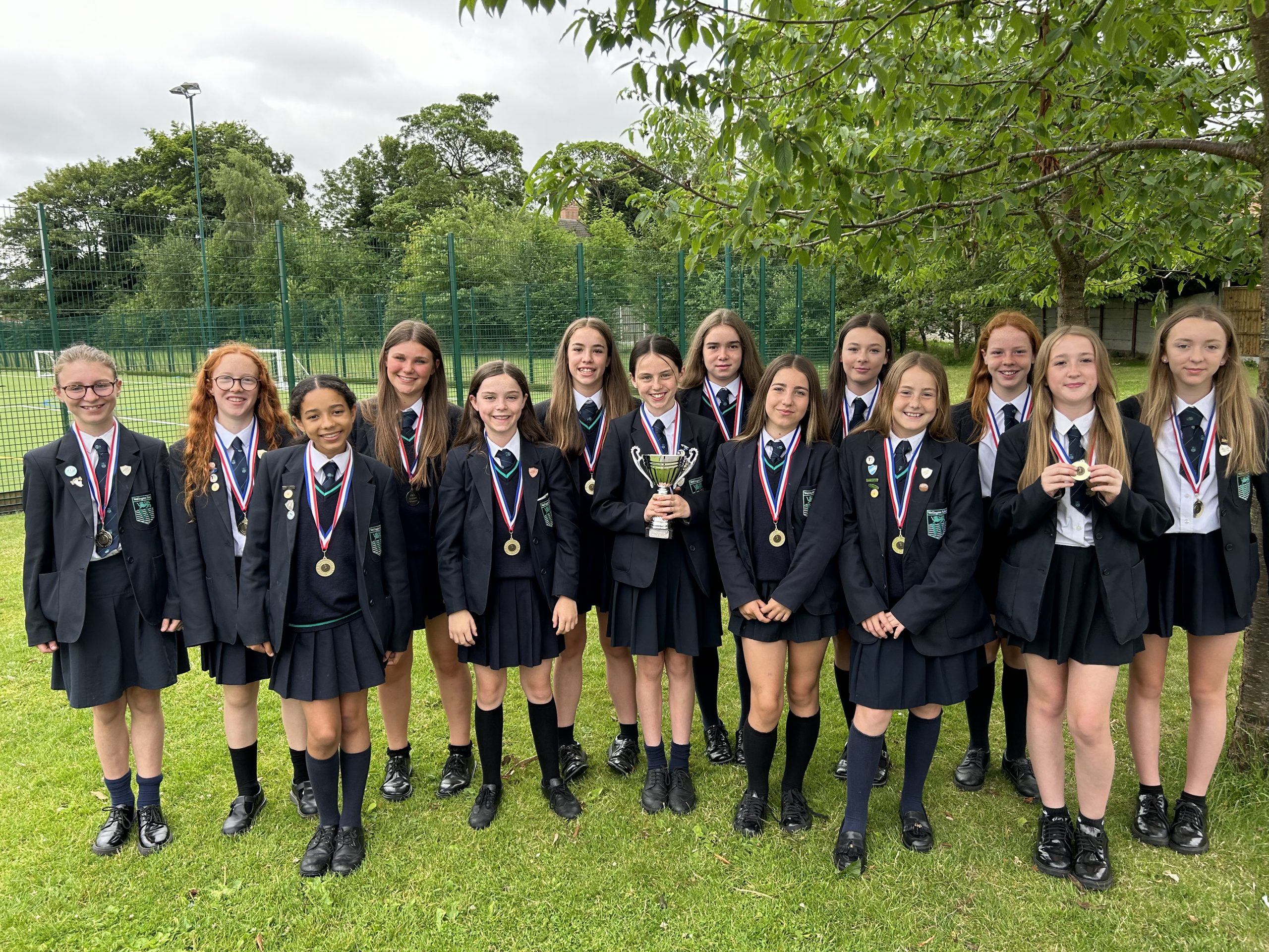 Year 7 Girls Football - Wellington School