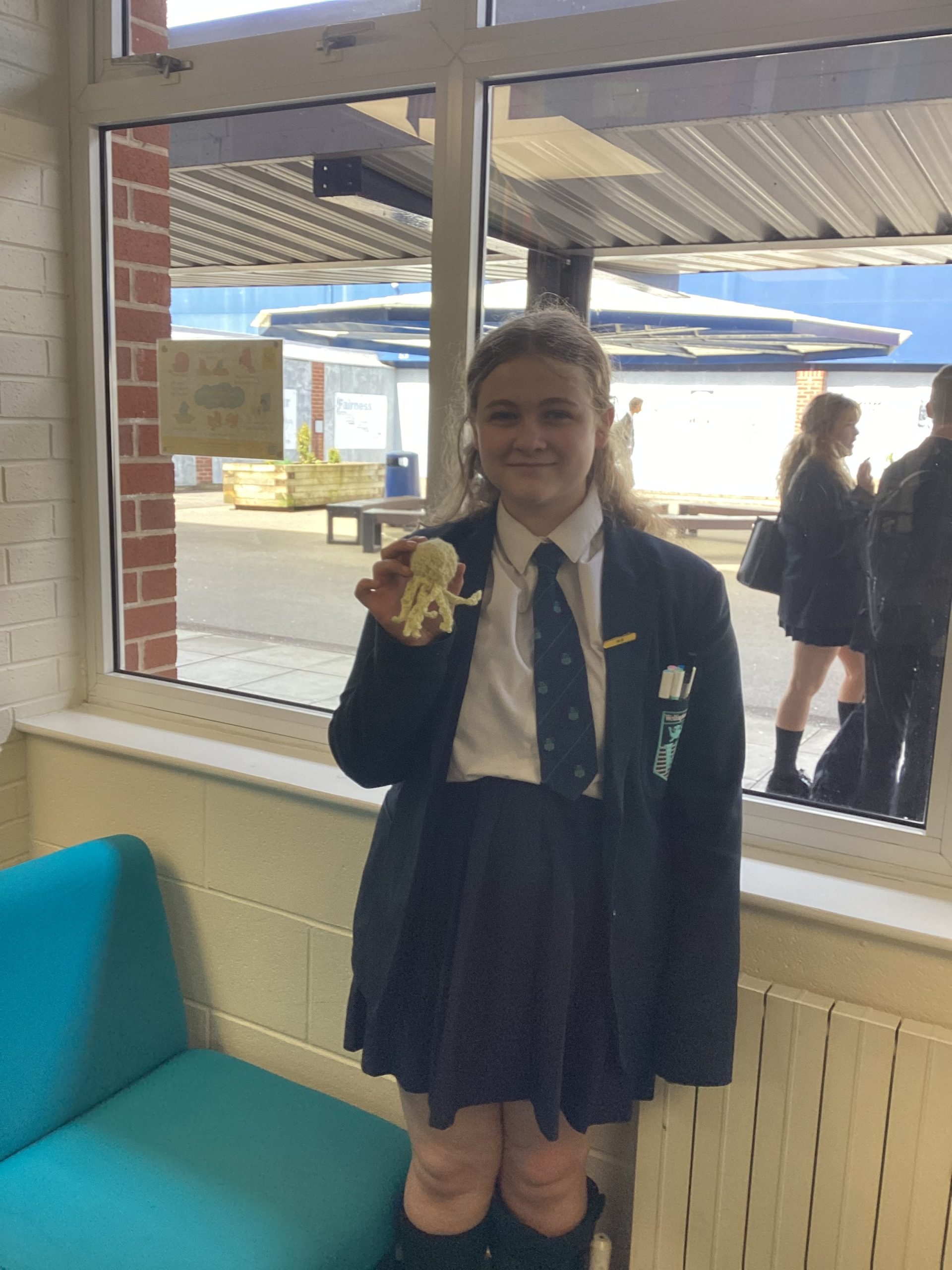 Crochet Club with Mrs Soldiew - Wellington School