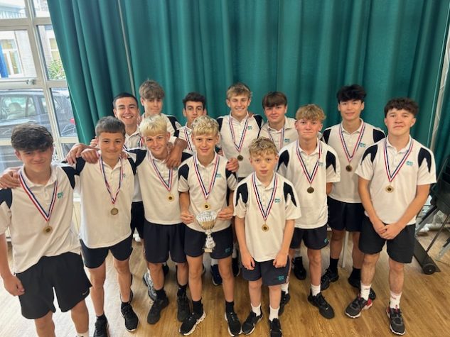 Year 9 Football - Trafford Cup Winners - Wellington School